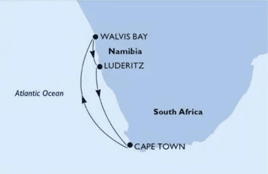 MSC Cruises - All cruises from Cape Town